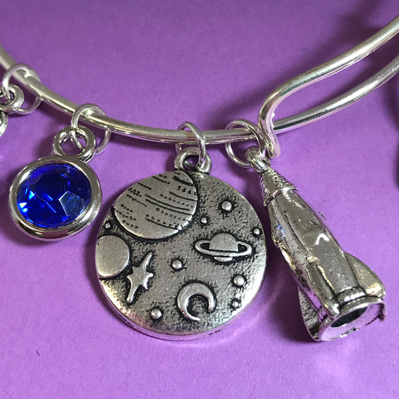 Handmade | Jewelry | I Want To Believe Space Alien Bangle Bracelet ...